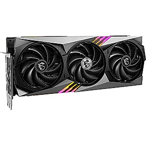 MSI Gaming GeForce RTX 4090 24GB GDRR6X 384-Bit HDMI/DP Nvlink Tri-Frozr 3 Ada Lovelace Architecture OC Graphics Card (RTX 4090 Gaming X Trio 24G)