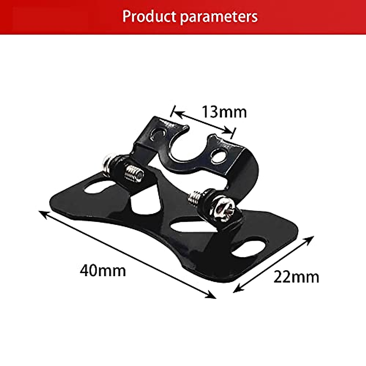 SEADEAR Car Rear Backup Camera Holder,Dash Cam Mirror Camera Bracket Universal 90 Degree Adjustable Rear Window Bracket for Most Rear Camera Dash Cam