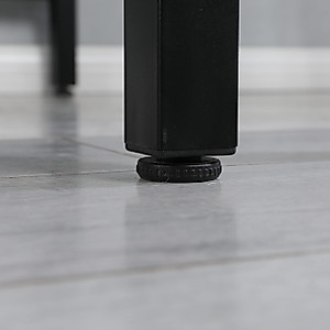 DiMorture Bar Table and Chairs Set Modern Counter Height Pub Table with 2 Stools, 3 Piece Marble Pattern Top & Metal Frame Bar Table Set Dining Table Set Home Kitchen Breakfast Table, White