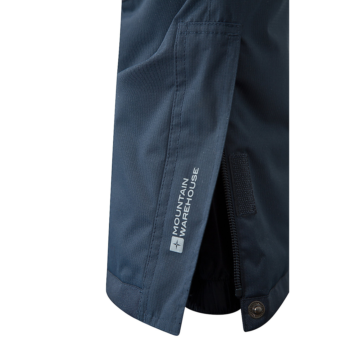 Mountain Warehouse Kids Winter Snow Pants, Reinforced Knees -Boys & Girls Ski Salopette Dark Blue 7-8 Years