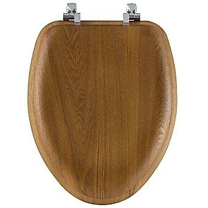 UYSB Elongated Toilet Seat, Oak Toilet Seats Bathroom accessories Toilet seat Toilet seat cover Home improvement Toilet seat risers Sitz bath for toilet seat Toilet seats Raised toilet seat