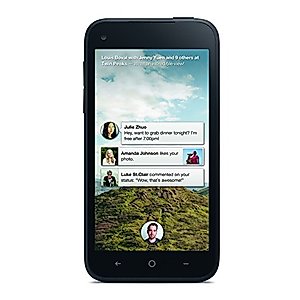 HTC First 16GB Unlocked GSM Android Cell Phone - Black