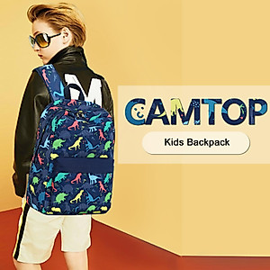 CAMTOP Backpack for Girls Boys Kids School Backpack with Lunch Box Preschool Kindergarten BookBag Set