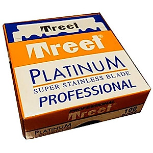 Razor Blades Club Derby-Shark-Treet 300 Quality Single Edge Razor Blades Sampler (3 different brands)