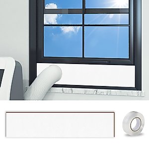 Daisypower Portable Air Conditioner Window Vent kit Suround Insulation Panel,Portable AC Window Seal Plate Insulated Foam Panel for 5.9& 5 Inch Exhaust Hose,Drafts Stop,up to 60 inch