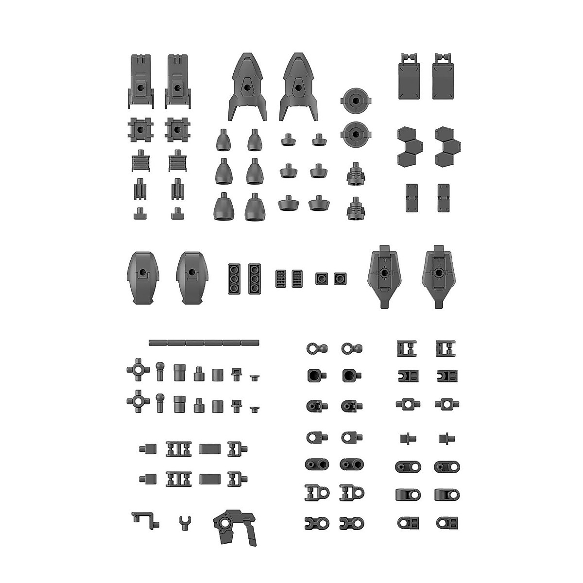Bandai Hobby - 30 Minute Missions - #28 Option Parts Set 15 (Multi Vernier/Multi-Joint) 30 MM 1/144 Model Kit