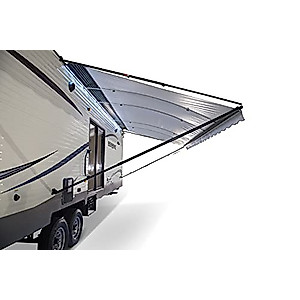 Solera Awnbrella Awning Fabric Support Kit with Rust-Resistant Aluminum Bows to Prevent Sagging on 5th Wheel RVs, Travel Trailers and Motorhomes - 362237