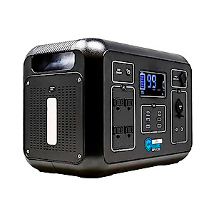 Portable Power Station | Massimo Back up Battery with Built-in AC/DC/USB Outlets| CPAP Power Supply, Solar Generator (Solar Panel Not Included) (1200W)