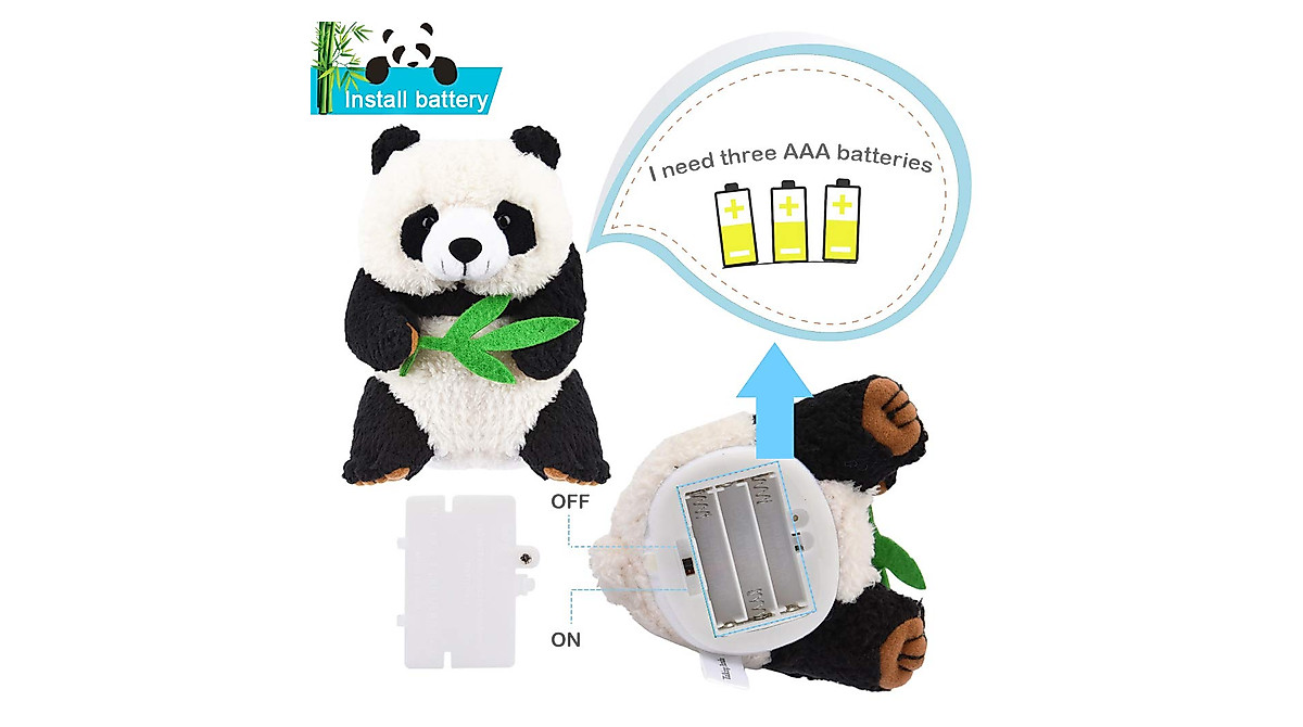 Qwifyu Talking Panda Toy - Fun for Kids