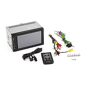 Pioneer DMH-241EX 6.2" Digital Multimedia Receiver (Does not Play Discs) with Built-in Bluetooth, Amazon Alexa, and Built-in Android Music Control Bundled with + (1) Bullet Style Back-up Camera