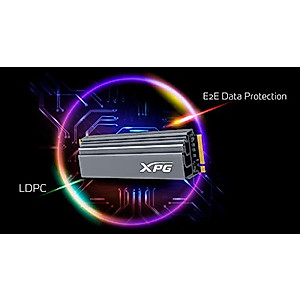 XPG GAMMIX S70 2TB M.2 2280 PCIe Gen4 x4 NVMe 1.4 7400/6800/s Internal SSD (AGAMMIXS70-2T-C)