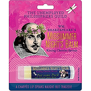 Shakespeare's Midsummer Night's Lip Balm Tube - Made in The USA