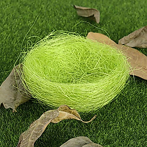 SOIMISS 6pcs Easter Party Supplies Nests Easter Table Decorations Simulation Birds Nest Natural Ornaments Decorative Easter Nest Garden Artificial Nest Moss Bird Nest The Bird's Nest Chick