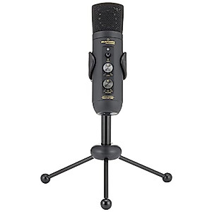 Marantz Professional MPM-4000U Podcast Mic - USB Condenser Microphone With Mixer and Headphone Output for Podcasting, Live Streaming, YouTube Projects