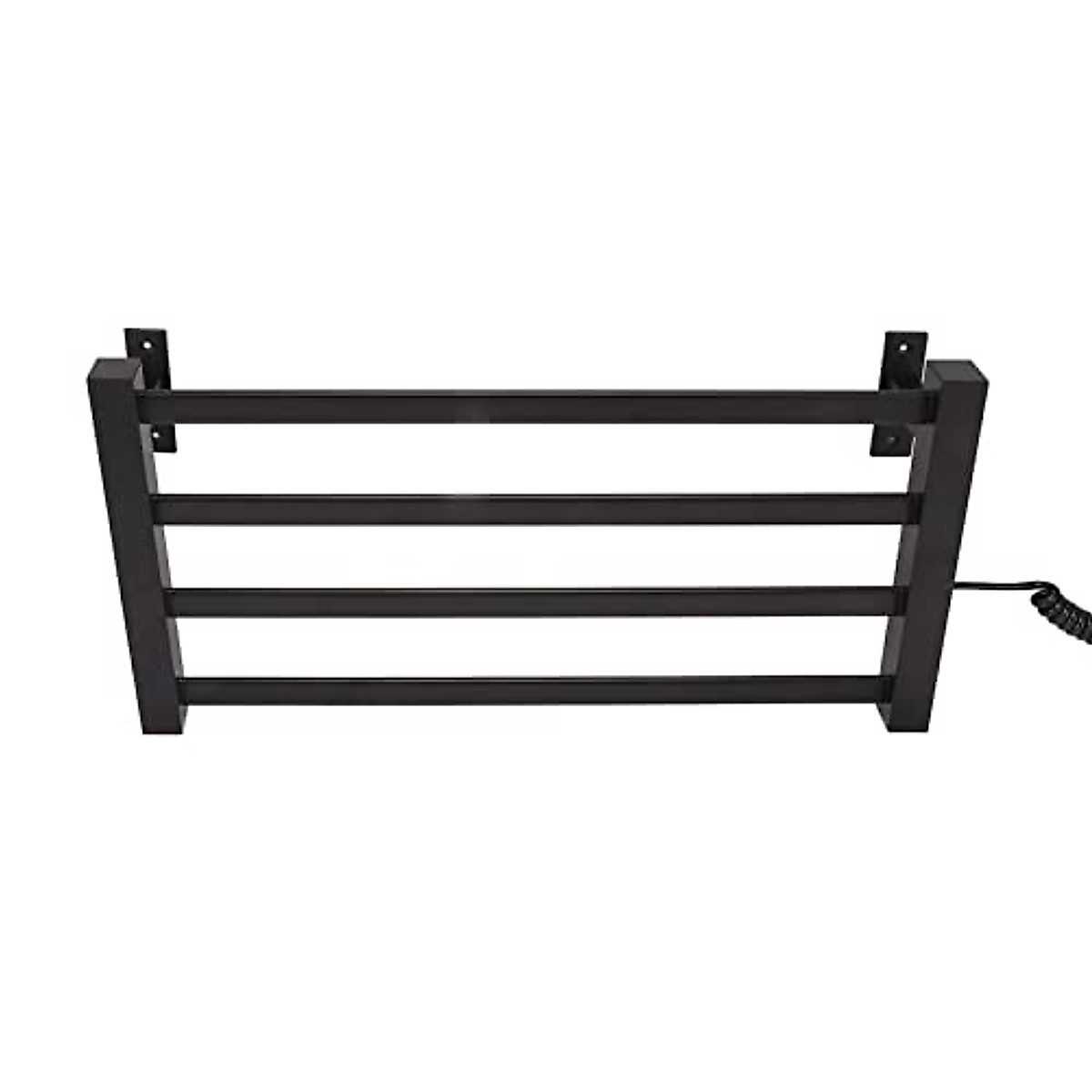 Fafeicy Thermostatic Towel Shelf, Bathroom Towel Rack Towel Holder, Electric Heated Towel Rack with Multiple Bars and Wall Mounting