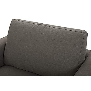 Amazon Brand - Stone & Beam Westview Extra Deep Down-Filled Accent Chair, 43.3"W, Smoke