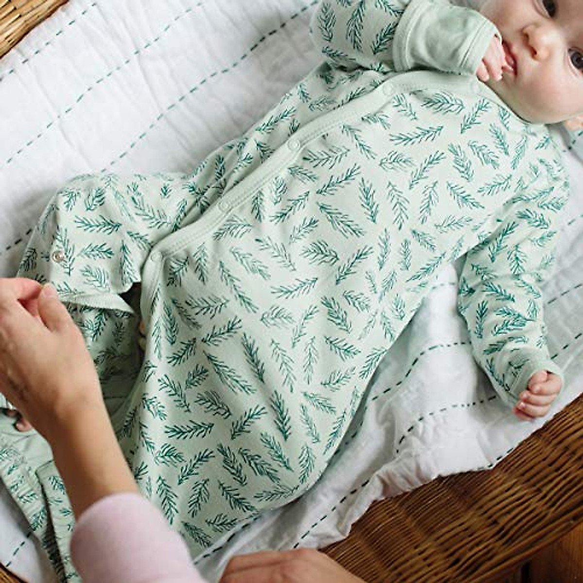 PARADE Organic Gowns - Essentials Ocean 0-3 Months