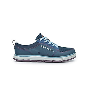 Astral Women's Brewess 2.0 Everyday Minimalist Outdoor Sneakers, Grippy and Quick Drying, Made for Water Sports, Travel, and Rock Scrambling, Deep Water Navy, 8.5 M US