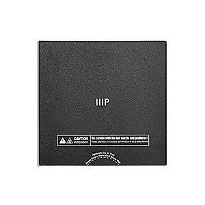 Monoprice Replacement Flexible Build Plate - Black for Use with All Models of The MP Voxel 3D Printer