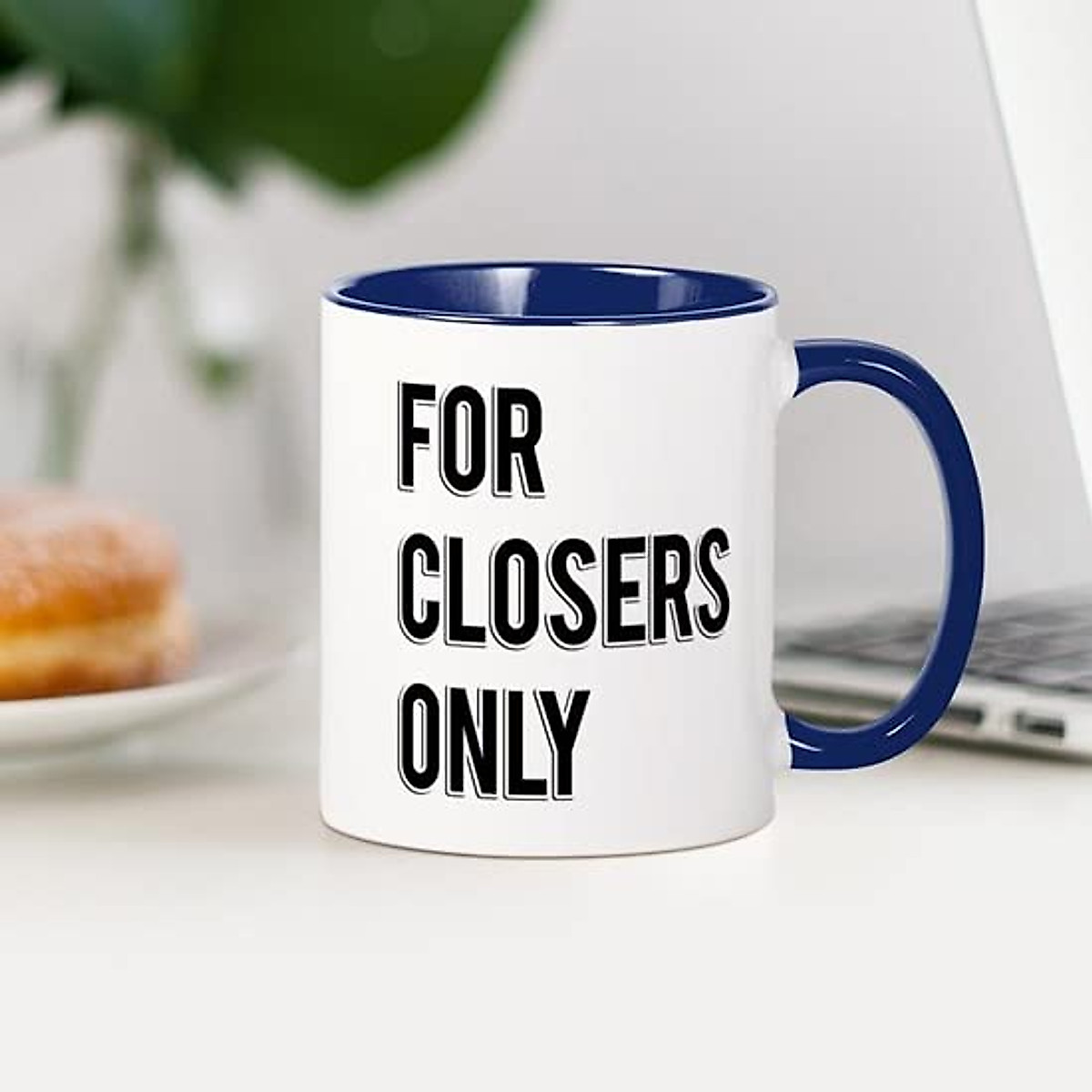 CafePress For Closers Only Mug Ceramic Coffee Mug, Tea Cup 11 oz