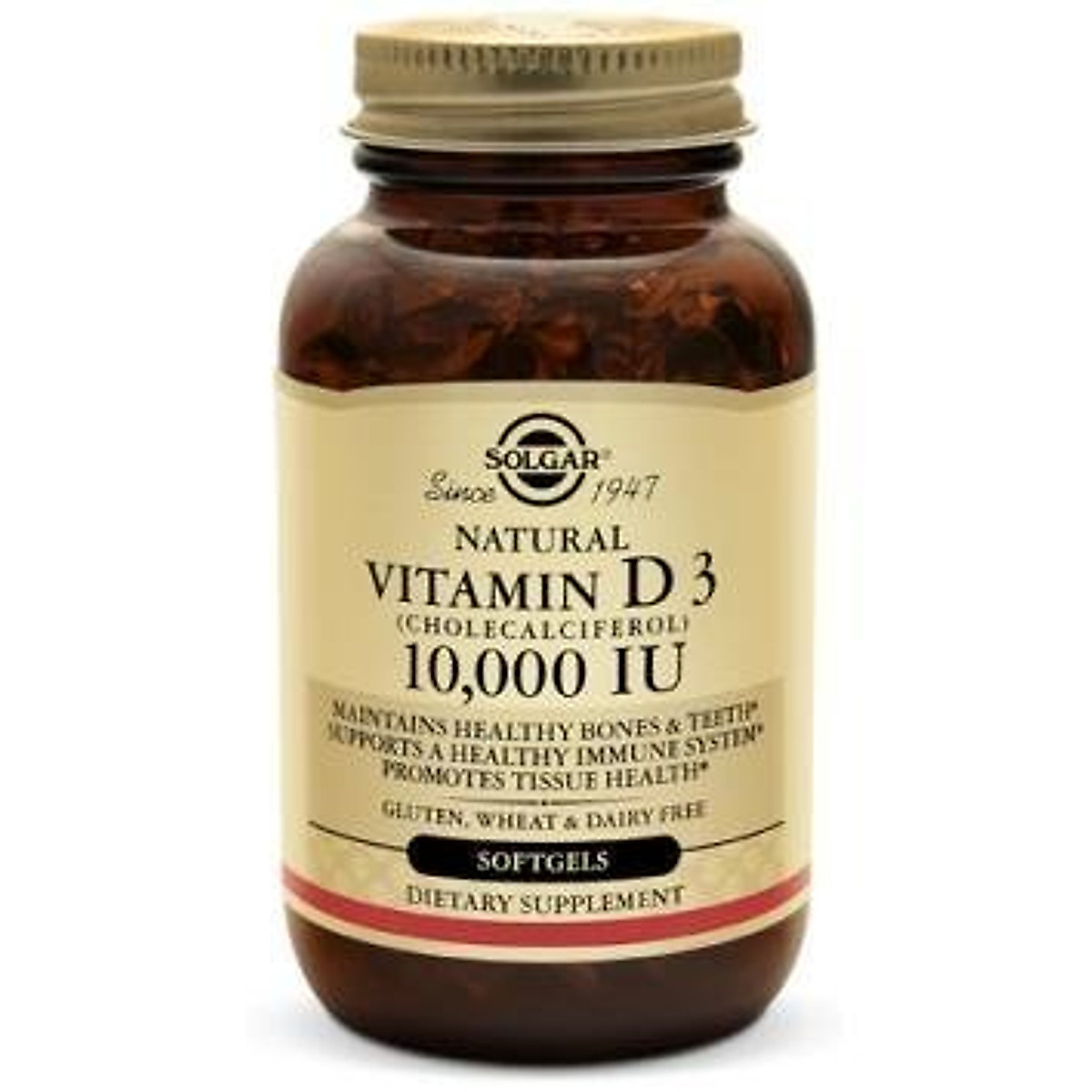 Solgar, Vitamin D3 10000 Iu, 120 Softgels