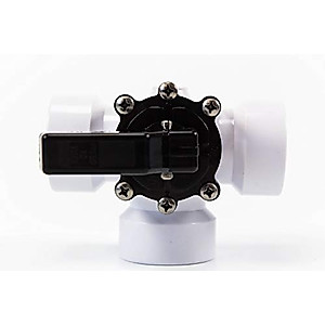 Fibropool Swimming Pool Diverter Valve - 1 1/2 Inch - 3 Way - Replacement Slip Valve for Pools and Spas