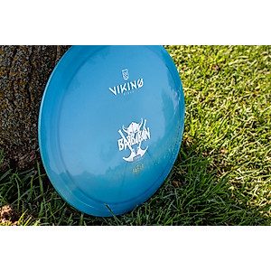 Viking Discs | Barbarian | Straight Flying Disc Golf Driver | Armor Plastic
