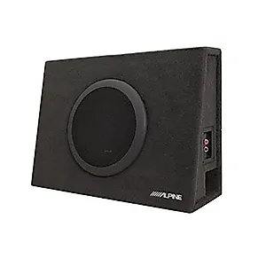 Alpine SWT Loaded Enclosure (SBT-S10V) 1000W Peak (350W RMS) SWT Series Single 10" Ported Subwoofer Enclosure