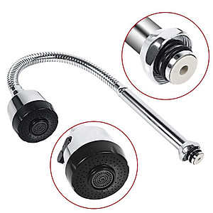 360-Degree Swivel Faucet Sprayer 304 Stainless Steel Swivel Spout Kitchen Sink Aerator Faucet Replacement Part