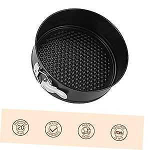 KICHOUSE Non Stick Baking Sheet 1pc Nonstick Bakeware Loaf Bread Pan Cake Mold Cake Pan Kitchen Supplies Bread Baking Tray Black Baking Tools Non Stick Household Baking Plate Bread Baking Pan