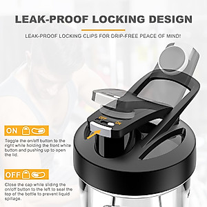 CasaCosa Professional Smoothies Blender, 2200W Blenders for Kitchen with 68oz Container & 20oz To-Go Cup, High Power Countertop Blender for Shakes and Smoothies