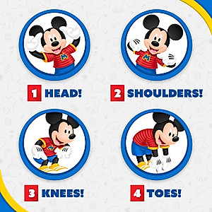 Disney Junior Mickey Mouse Head to Toes Plush with Motion, Sounds, Phrases, Officially Licensed Kids Toys for Ages 3 Up by Just Play