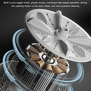 Portable Washing Machine Mini Washing Machine Portable Washer Mini Washer Travel Washing Machine USB Powered 3 Timing Modes Underwear Socks Cleaning Mini Portable Washer for Travel Business Trip Oran