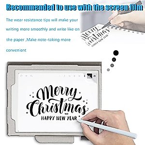 No Worn Out Titanium Alloy Replacement Maker Tips fits for Remarkable 2 Maker Stylus Pen, Ballpoint Smooth Note Taking Fine Backup Nibs ,2 Pcs
