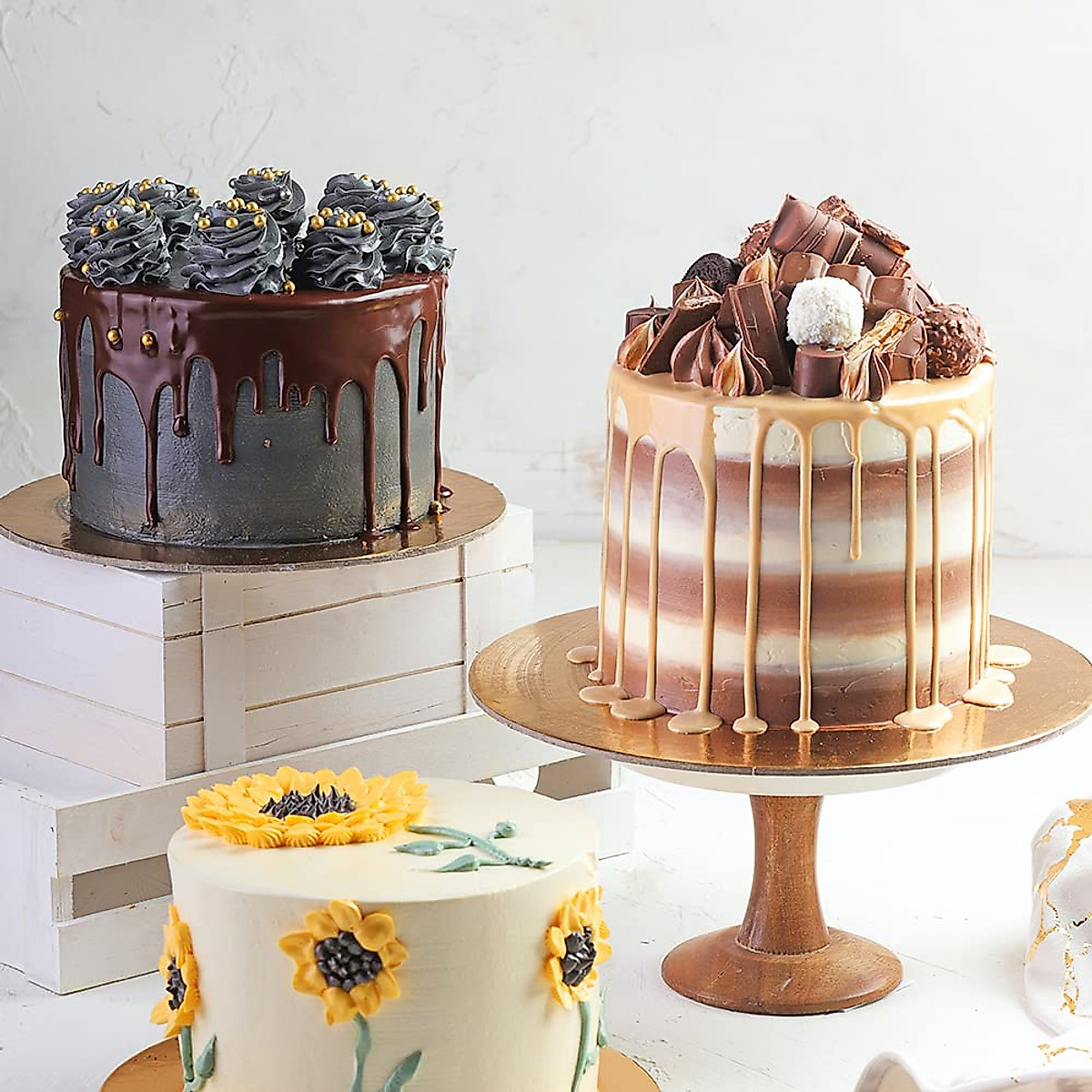 N/C 6Pcs 9.45 Inch Clear Acrylic Cake Scraper Icing Frosting Buttercream Decoration Comb Saw Tooth Set, Edge Smoother in 11 Patterns for DIY Cream Mousse, Kitchen Supplies 9.45*3.94*0.08