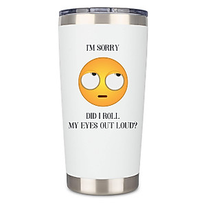 JENVIO Office Gifts for Coworkers | 20 Ounce Stainless Steel Tumbler with 2 Lids | Funny Birthday Gifts for Her | Boss Friends Anniversary Mom Valentine's Day Gift