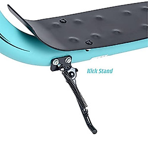 Osprey Adult Youth BMX Kick Scooter | 20 x 16 Inch Big Wheels, Kids Teen Bicycle Off Road Scooter with Adjustable Handlebars Inflatable Wheels and Caliper Brakes - Blue