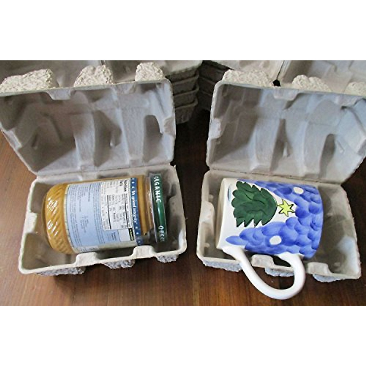 We Make Shipping Jars and Mugs Easy!!! (14 Small Pulp jar/Mug shippers)