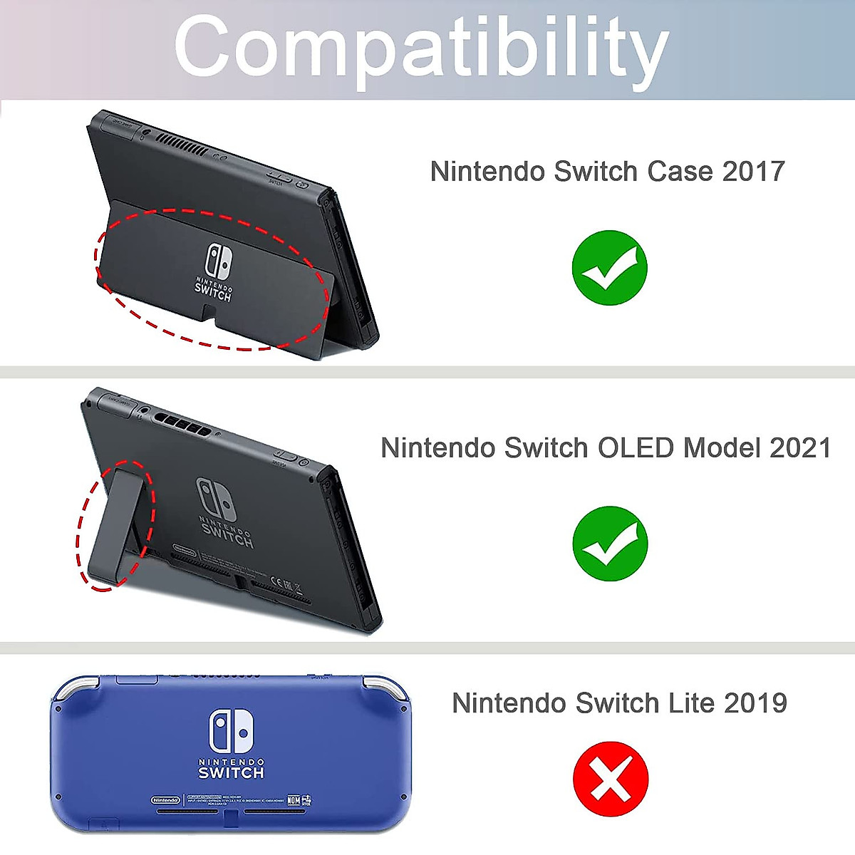 Lalumix Nintendo Switch Case OLED Model, Nintendo Switch Case for Girls Boys with 16 Game Card Slots Travel Bag Shockproof Shell Protective Hard Cover for Switch Console Joy-Con & Accessories Animals