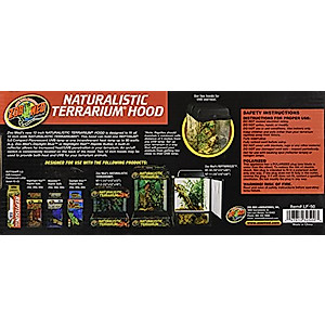 Zoo Med Naturalistic Terrarium Hood, 12-Inch