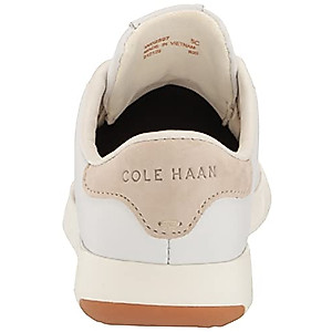 Cole Haan Women's Grandpro Tennis Sneaker, Optic White/Optic White, 8.5 Narrow
