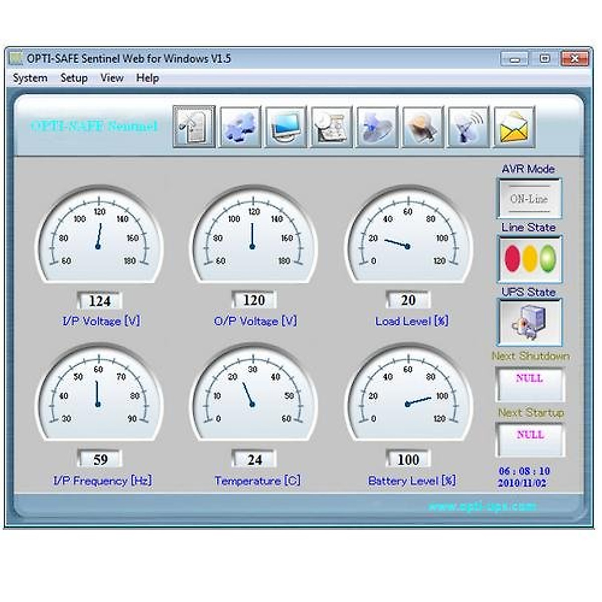 OPTI-UPS DS1500B Durable Series 6-Outlet On-Line Uninterruptible Power Supply (1050W, 1500VA)