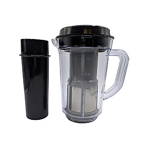 Blendin Replacement Fruit and Vegetable Juicer Attachment Pitcher Jar, Compatible with Magic Bullet Blender MB-1001, MB-1001B, MBR-1101, MBR-1701, MBR-1702, MBR-0301 Blender