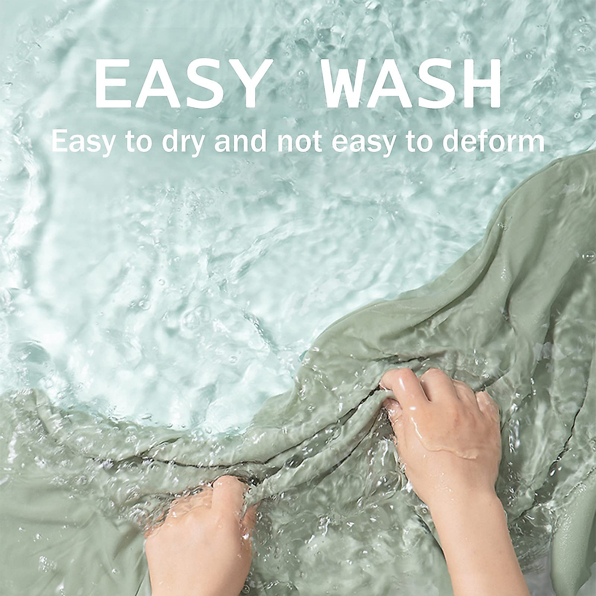 Saanerueen Baby Lounger for Newborn 0-24 Months, Infant Nest Sleeping for Baby in Bed, Soft Breathable Washable Newborn Lounger for Baby (Green,0-12 Months)