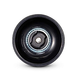 Cole & Mason H321801 Regent Pepper Mill, Precision+ Stemless, Concrete/Stainless Steel/Acrylic, 180 mm, Single, Includes 1 x Pepper Grinder