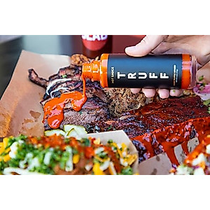 TRUFF Original Black Truffle Hot Sauce, Gourmet Hot Sauce with Ripe Chili Peppers, Black Truffle Oil, Agave Nectar, Unique Flavor Experience in a Bottle, 6 oz.