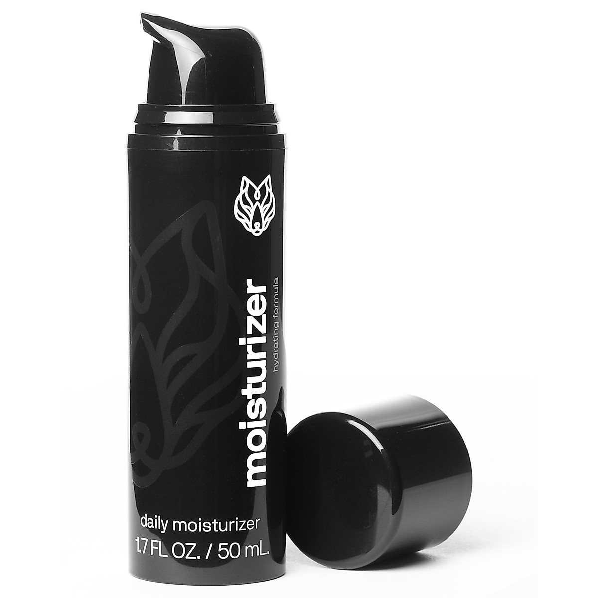 Black Wolf - Men’s Face Moisturizing Gel- 1.7 Fl Oz- Hyaluronic Acid and Aloe Vera Hydrate Your Skin and Leave It Feeling Smoother- Great for Oily Skin- Sulfate, & Cruelty Free, for Dry Skin