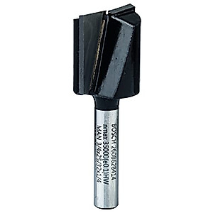Bosch 2608628414 Straight Bit Centre Cut, 19.8mm, Blue