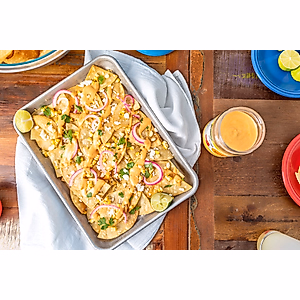 VEGAN VALLEY Cashew Nacho Cheeze Sauce, 14.5 oz - Shelf Stable, Tangy Vegan Nacho Cheeze -Certified Gluten-Free, Kosher, Dairy Free Cheeze -Non-GMO Plant-Based Cheeze Great As Vegan Pasta Sauce, Dip