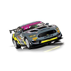 Scalextric Ford Mustang GT4 British GT 2019 1:32 Slot Car C4182